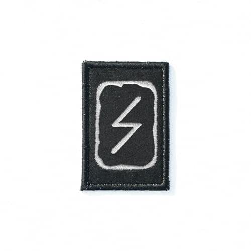 Amazon.com: Iron On rune Patch DIY Embroidered Patch, Badge, Applique ...