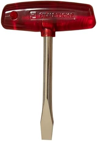 Filmsticks T-Handle 10mm Slotted Screwdriver with Extended Shaft Length ...