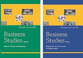 Ncert Business Studies Part 1&2 Class 12 (Second Hand & Used Book) (S ...