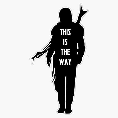 Amazon.com - VALIANT COLLECTIONS – This is The Way Sticker – Vinyl ...