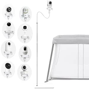 Amazon.com: EYSAFT Baby Monitor Floor Stand Holder Mount Compactible for Nanit Pro & Flex Stand ...
