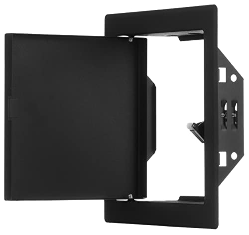 150x150mm / 6×6 inch Metal Inspection Flap with Snap Lock – Anthracite ...