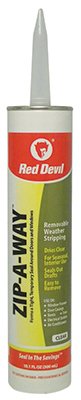 Red Devil Removable Sealant Clear 10.1 Oz: Amazon.com: Tools & Home ...