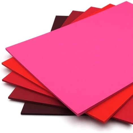 House of Card & Paper A3/297 x 420 mm 220 GSM Coloured Card - Red (Pack ...