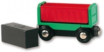 BRIO 33546 Wooden Railway System: Tipping Wagon : Amazon.co.uk: Toys ...