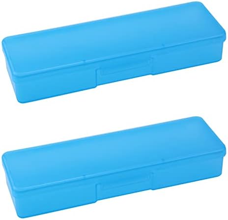 Amazon.com: Tighall 4PCS Clear Thin Rectangle Storage Containers Box ...