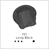 Artecho Lamp Black Acrylic Paint 500ml/17oz, Craft Paint for Art Supply ...