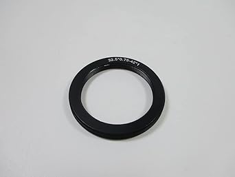 Amazon.co.jp: 1個 フルトゥースリング M32.5-M42 アダプターリング M32.50.75M421 拡大レンズヘッド 0 シャッターアダプター : 家電＆カメラ