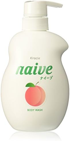 Amazon.com : KRACIE Naive Body Pump Soap, Peach, 17.9 Ounce : Beauty & Personal Care