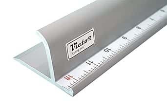 Victor Aluminium Cutting Ruler - 24 Inch - Non Slip - Straight Edge ...