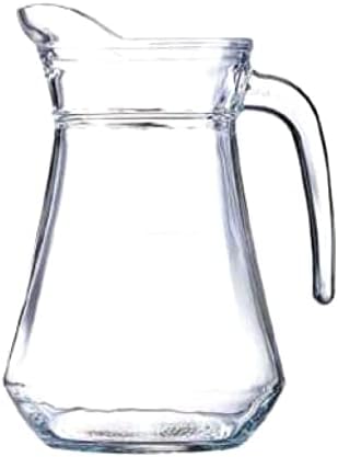 Glass Jug Fridge Door Pitcher for Breakfast Milk Orange Juice Beverages ...