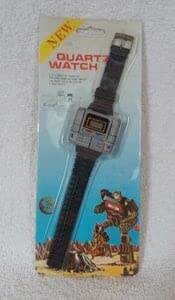 Amazon.co.jp: Vintage Transformers Gobots Takara? Robot Quarts Watch ...