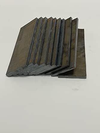 Welding Coupons,(5 Count), 2" x 6" Metal Plates, MIG, TIG, SMAW ...