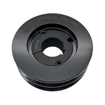 Synchronous Wheel, V-Type Pulley V-Belt Double Groove, 132mm Outside ...