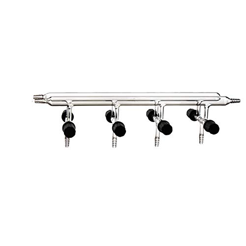 Double Row 4-port Vacuum Gas Distributor Glass Manifold : Amazon.co.uk ...