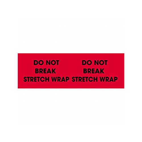 Amazon.com: Box Packaging "Do Not Break Stretch Wrap" Labels, 3" x 10 ...