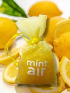 KBK Mint air MAGIC BEANS Hanging Air Freshener, Car, Bathroom freshner, Citrus Fragrance (Yellow ...