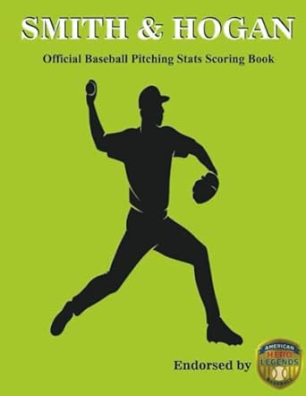 Smith & Hogan Official Baseball Pitching Stats Scoring Book: Wong, Mr ...