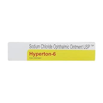 Hyperton-6 - Tube of 5g Eye Ointment : Amazon.in: Health & Personal Care