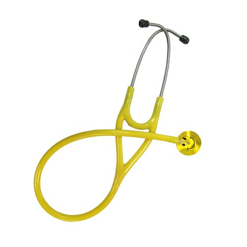 Amazon.com: UltraScope Smiley Face Stethoscope (Yellow) - Yellow Tubing ...
