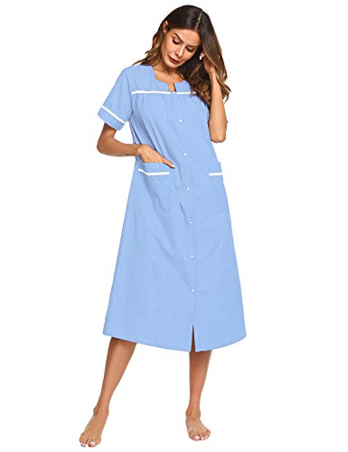 Best Snap Front Robes for Seniors - RespectCareGivers