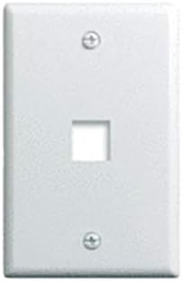 Amazon.com: DIYTECH 1 Port SC APC Simplex Fiber Optic Wall Plate ...