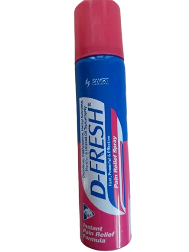 D fresh pain relief SPRAY pack of 3 : Amazon.in: Health & Personal Care