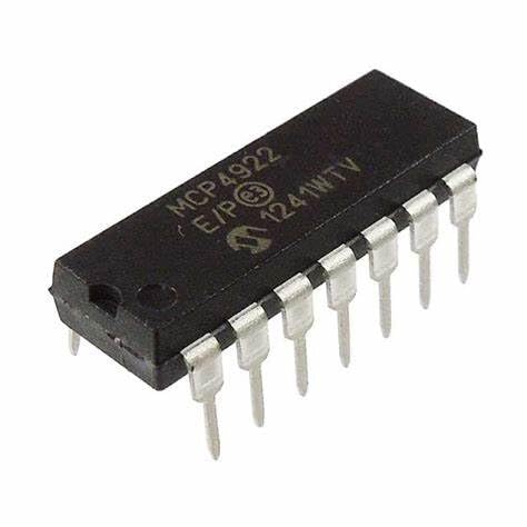MCP4922 (MCP 4922) IC - 12-Bit Dual Voltage Digital to Analog Converter ...