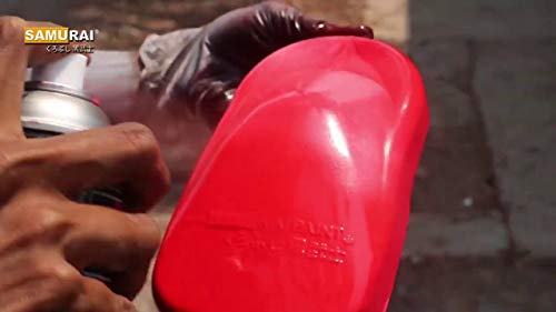 6 Red Glossy finish - Application