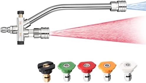 Amazon.com: Foam Cannon Dual-Connector Accessory, Pressure Washer ...