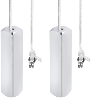 Croydex Bathroom Light Pull Cube Pendant with 1000mm Long Nylon White ...