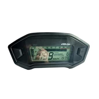 Amazon.com: Motorcycle Odometer Universal Motorcycle Digital ...