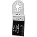 Oshlun MMA-0103 1-1/3-Inch Universal Bi-Metal Oscillating Tool Blade ...