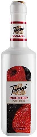 Amazon.com: Torani Puree Blend, Mixed Berry, 33.8 Ounce : Grocery ...