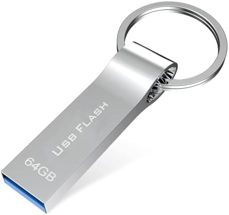Amazon.com: 64GB USB Flash Drive, Portable Metal Drive 64GB, Ultra ...