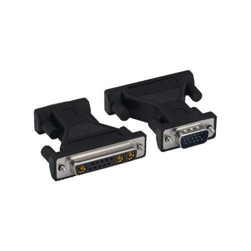 Kentek 13W3 DB 13W3 13 Pin Female to HD15 HDD15 15 Pin Male, Male to ...