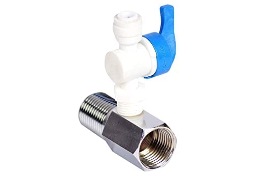 Ro System Ooze Plastic Inlet for Ro Water Purifiers Coupling +Valve ...