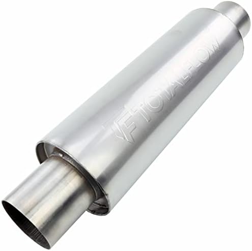 Amazon.com: TOTALFLOW 22421 Straight Through Universal Exhaust Muffler ...