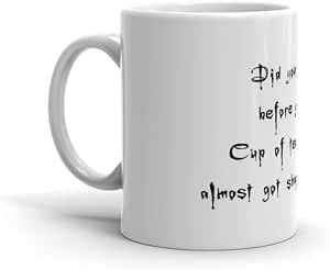 Amazon.com: Ceramic Coffee White Mug Buffy Holidays Microwave The ...