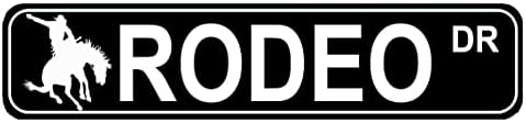 Amazon.com: Rodeo Sign Rodeo Fan Participant Gift Cowboy Cowgirl Gift ...