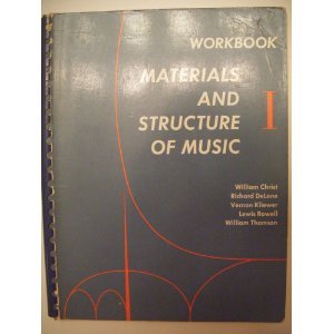 WORKBOOK MATERIALS and STRUCTURE of MUSIC Volume 1 second edition ...