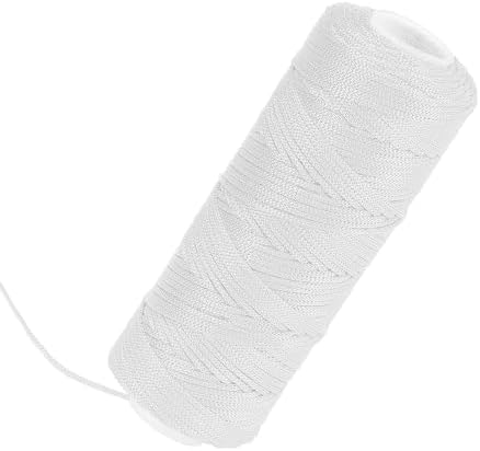 White Mason Line 300 Feet #18 Braided Nylon Twine for Masonry ...