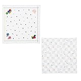 ・ブランド:MIKIHOUSE(ミキハウス)・製造元:ミキハウス（三起商行株式会社）・二重織ガーゼプリント・綿１００％・日本製・●サイズ：35×35cm●ピンク： 桜 × うさぎ 柄 ＆ 花 × うさぎ 柄●ブルー： 富士山 × くま 柄 ...