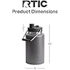 Amazon.com: RTIC Jug with Handle, Half Gallon, Graphite Matte, Large ...