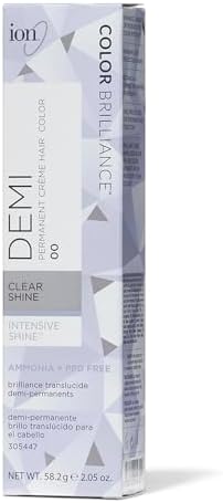 Amazon.com : Ion Intensive Shine 00 Clear Demi Permanent Creme Hair ...