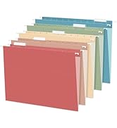 Amazon.com : SUNEE Hanging File Folders, 75 Pack Reinforced Hang ...