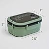 Amazon.com: Elevate & Co. Lunch Box Meal Container with Utensils, leak ...