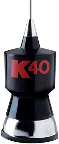 K40 K40A 57.25-Inch Base Load CB Antenna Kit with Stainless Steel Whip ...