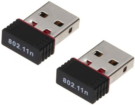 Amazon.com: QINGZE 2PC 150Mbps USB WiFi Adapter Free Driver Wireless ...