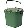 Large Compost Caddy - Green - for Food Waste Recycling (23 Litre) - 23L ...